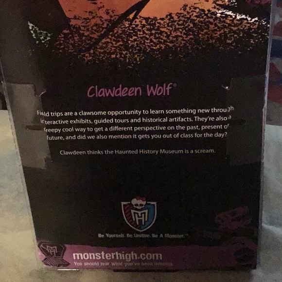 monster high | Toys | Monster High Doll Clawdeen Wolf Freaky Field Trip ...